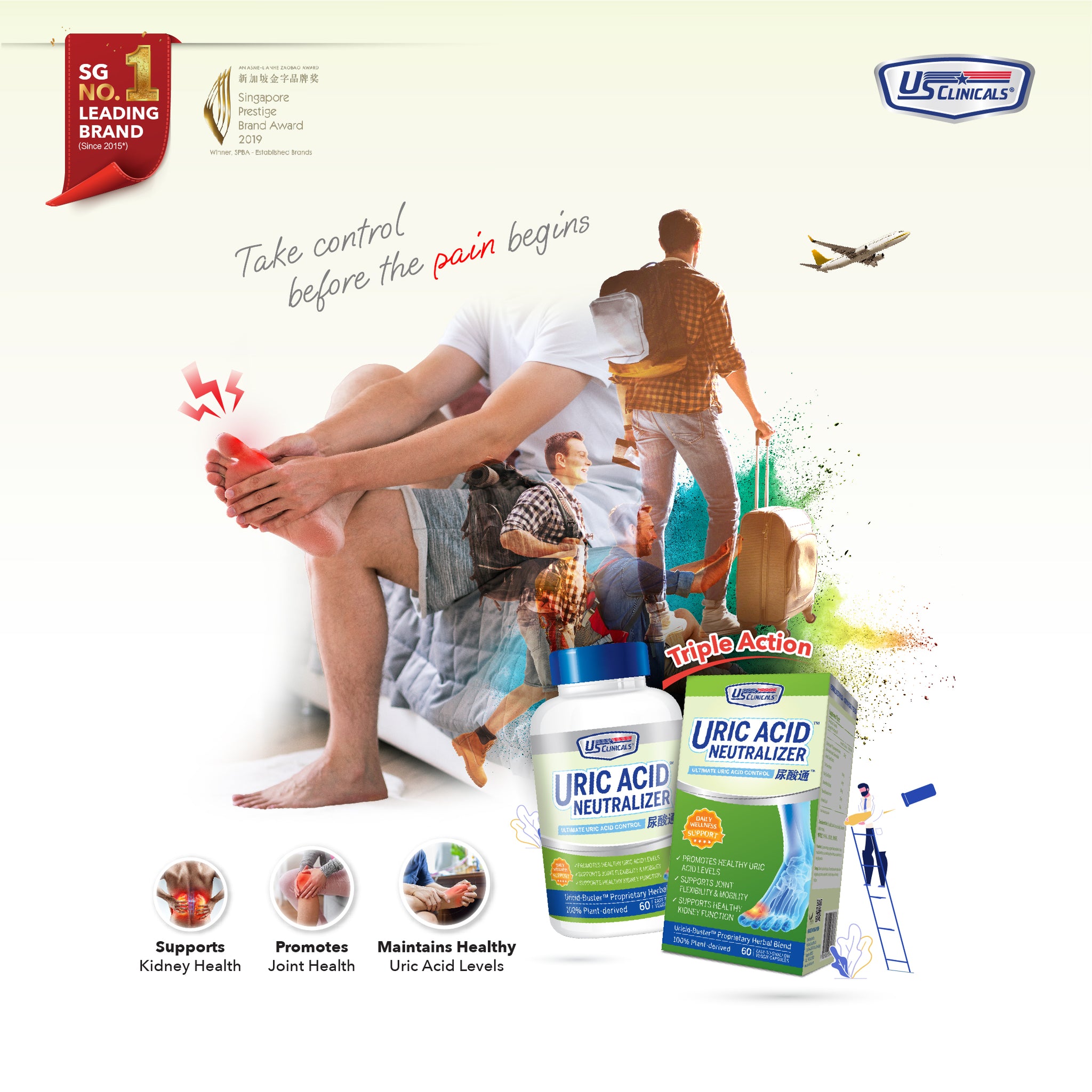 US Clinicals® Uric Acid Neutralizer™ – Hi-Beau International